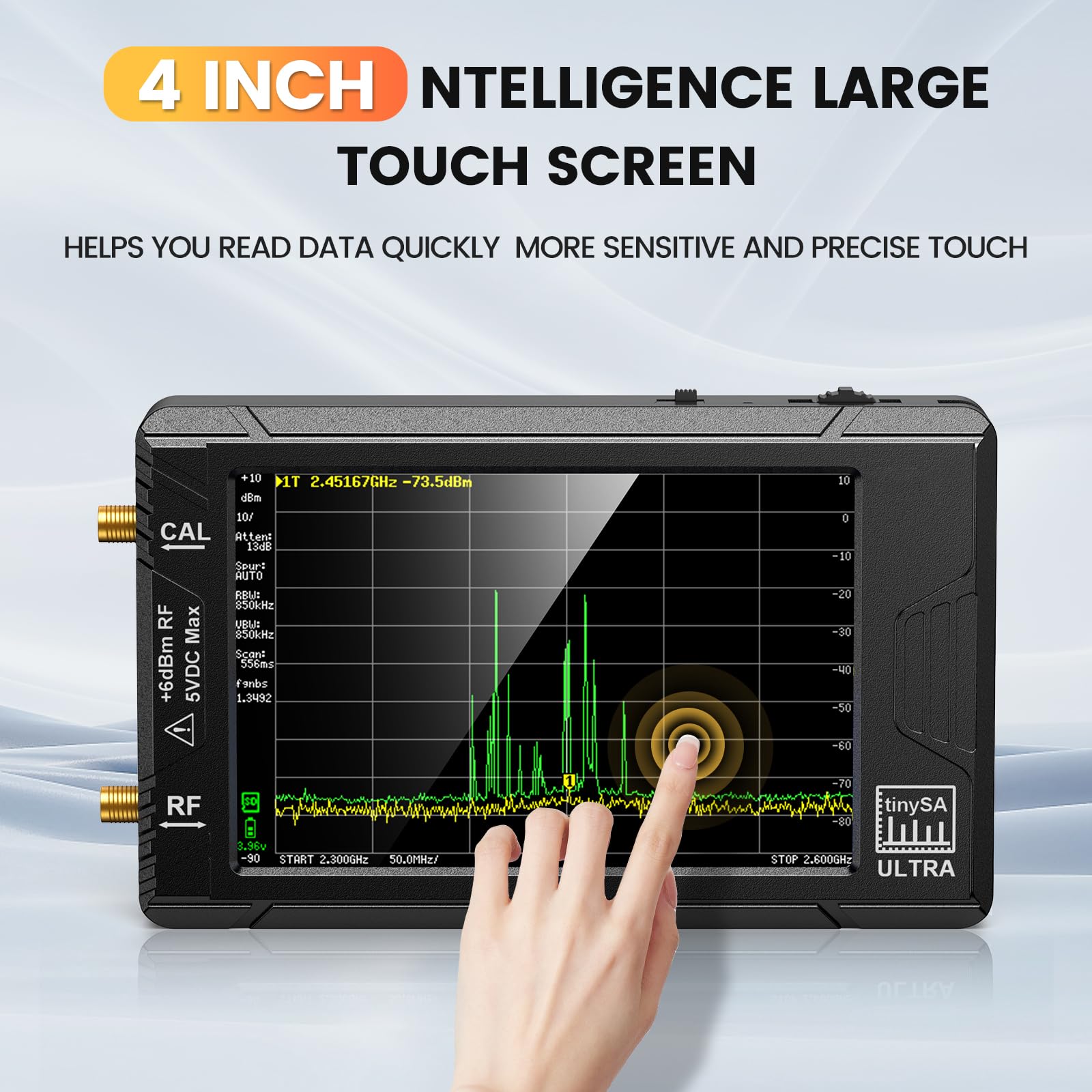 Snapklik.com : Elikliv Upgraded TinySA Ultra Spectrum Analyzer - 4.0 ...