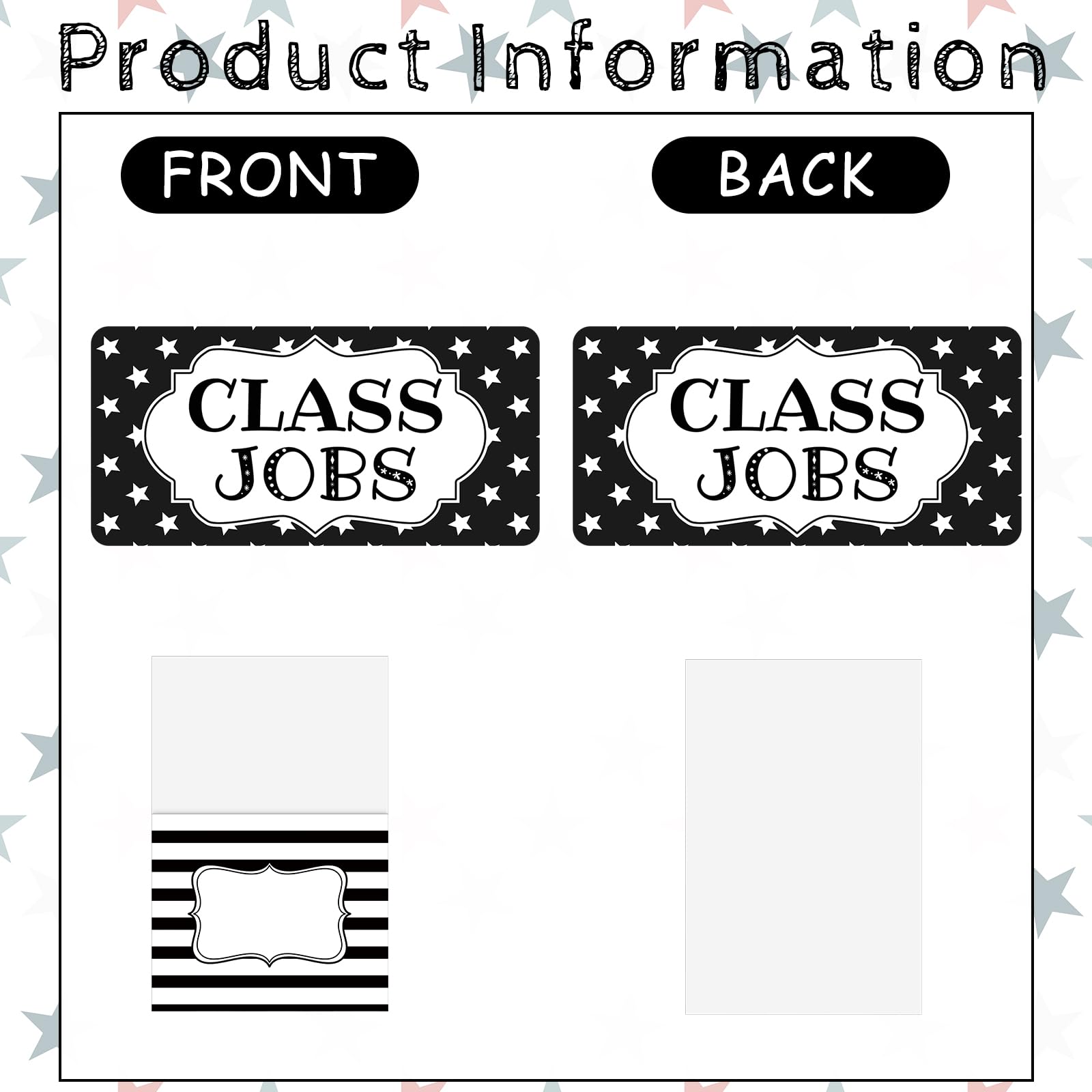 Snapklik.com : Zonon Class Jobs Bulletin Board Colorful Class Jobs ...
