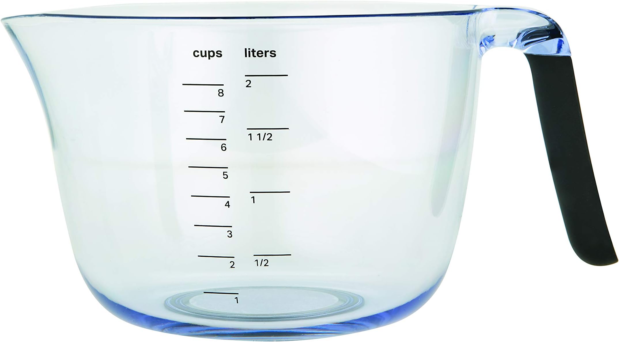 Amazon.com: Norpro Mixing Jug with Measures, 9-Cup, One Size, Blue ...