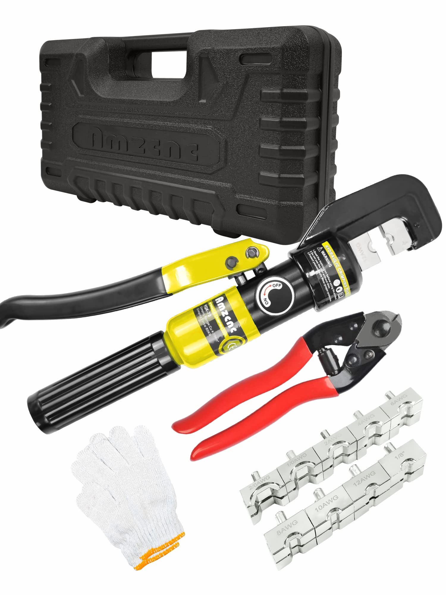 Snapklik.com : Hydraulic Hand Crimper Tool For Stainless Steel Cable ...