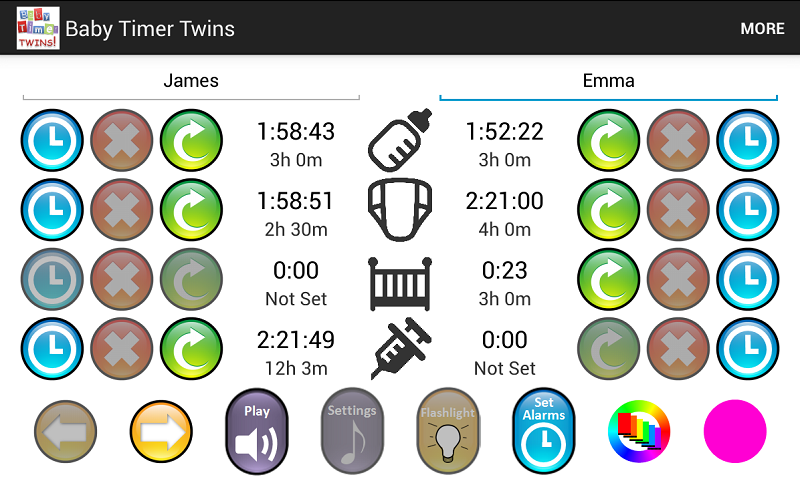Newborn Baby Timer - TWINS!:Amazon.com:Appstore for Android