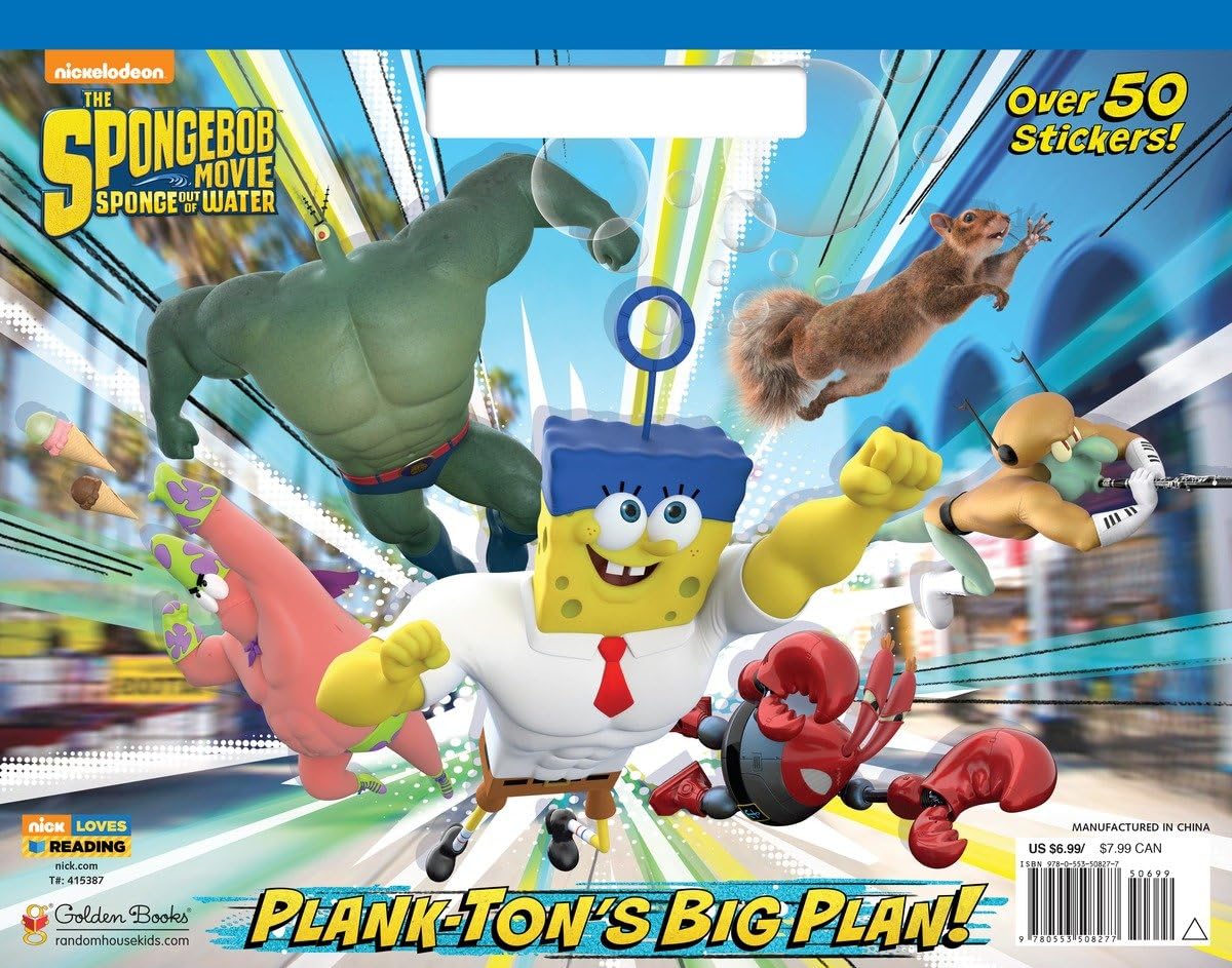 Plank-ton's Big Plan! (SpongeBob SquarePants) | Amazon.com.br