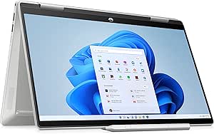 HP Pavilion x360 2 in 1 Laptop 14-ek1010ne, 14" FHD touch screen, 13th ...