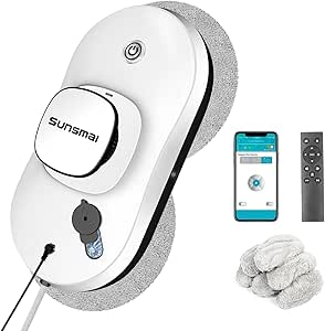 Amazon.com - Window Cleaning Robot, SUNSMAI Smart Window Cleaner with ...