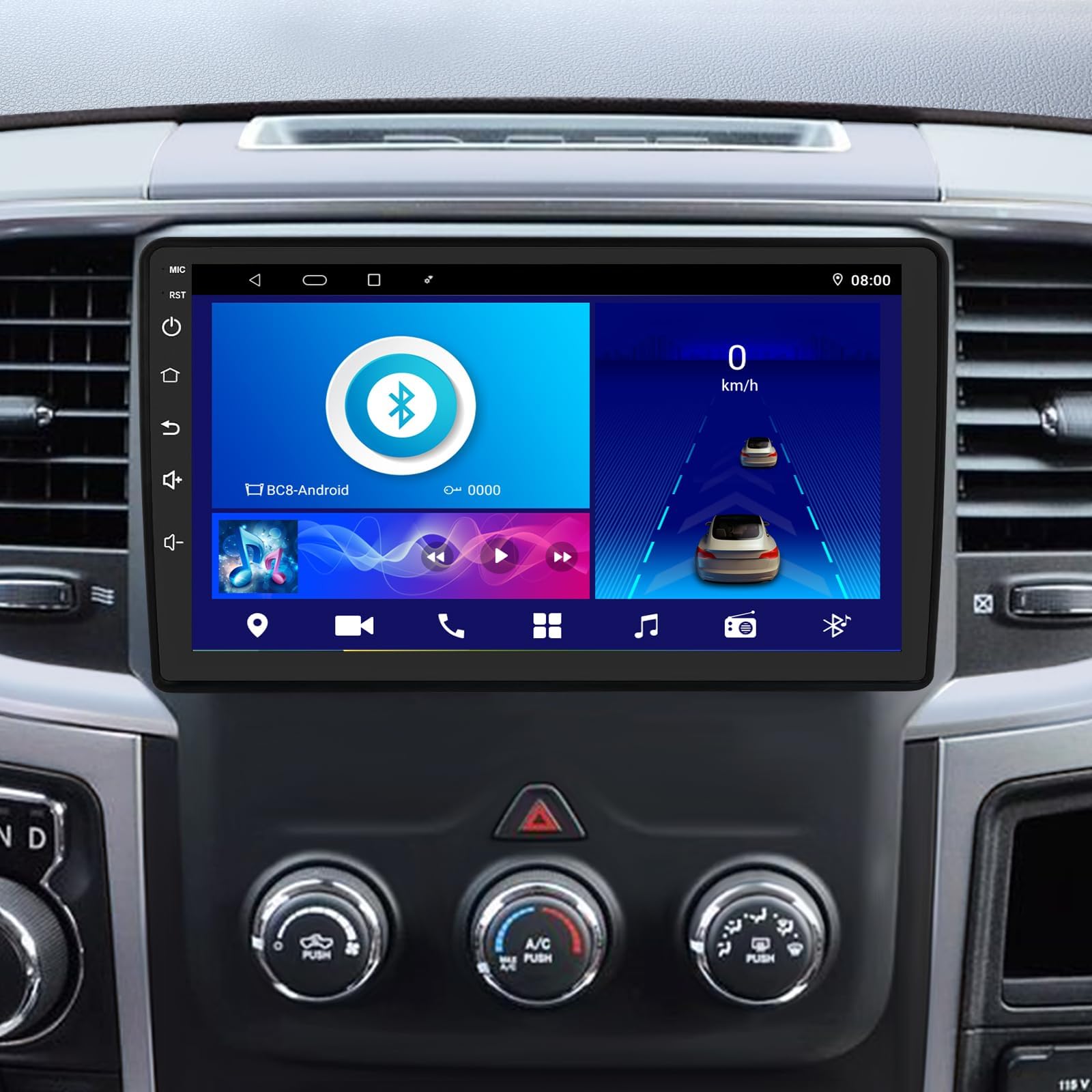 Amazon.com: Android 13 Car Stereo for Dodge Ram 1500 2500 3500 2013 ...