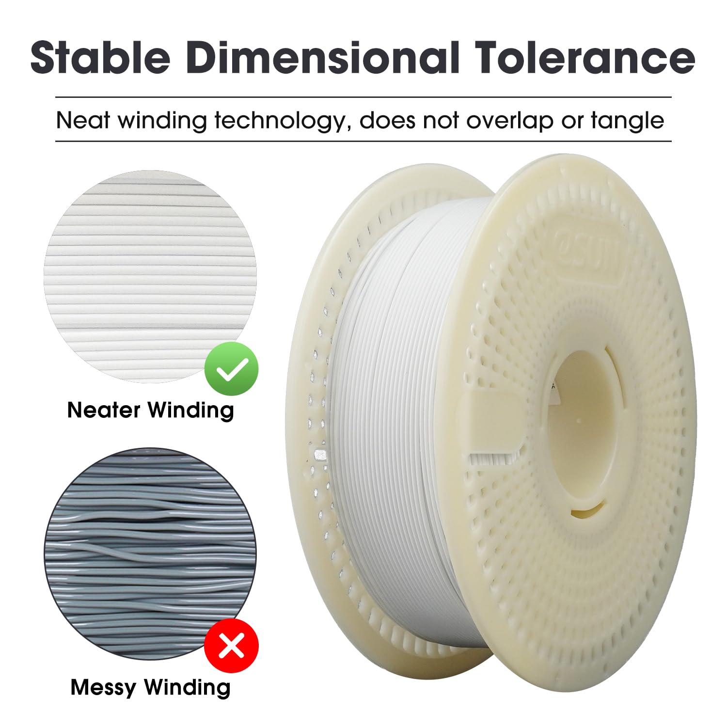 Snapklik.com : eSUN Basic PLA Refilament 1.75mm And Upgarded eSpool+ ...