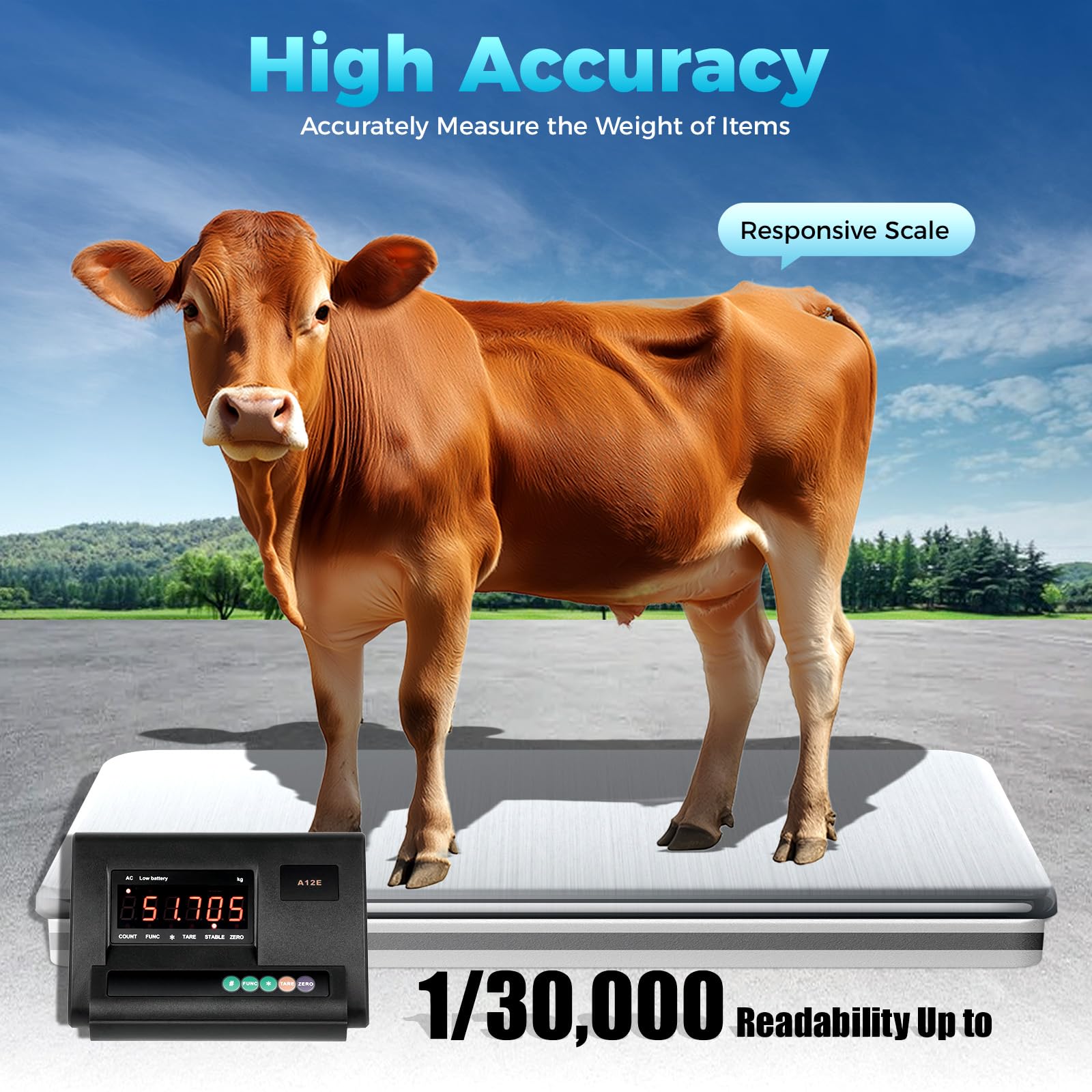 Dog Scales For Weighing High Precision Livestock Scale Kit 5000Lbs ...