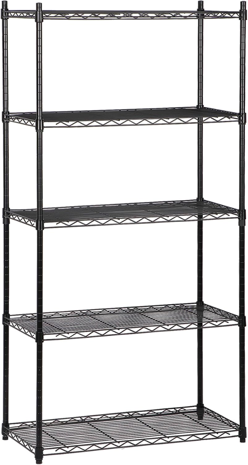 Amazon.com: JupiterForce 5-Tier Standing Shelf Units, Storage Shelving ...