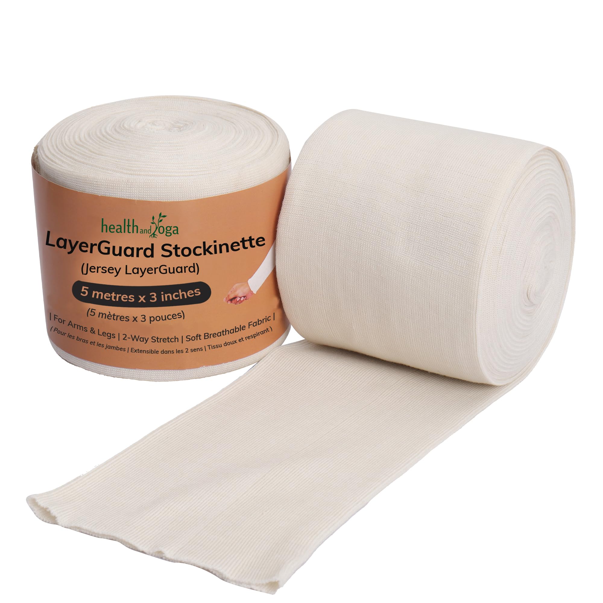 LayerGuard Cotton Stockinette Sleeve Roll, Stretchable Raw Cotton ...