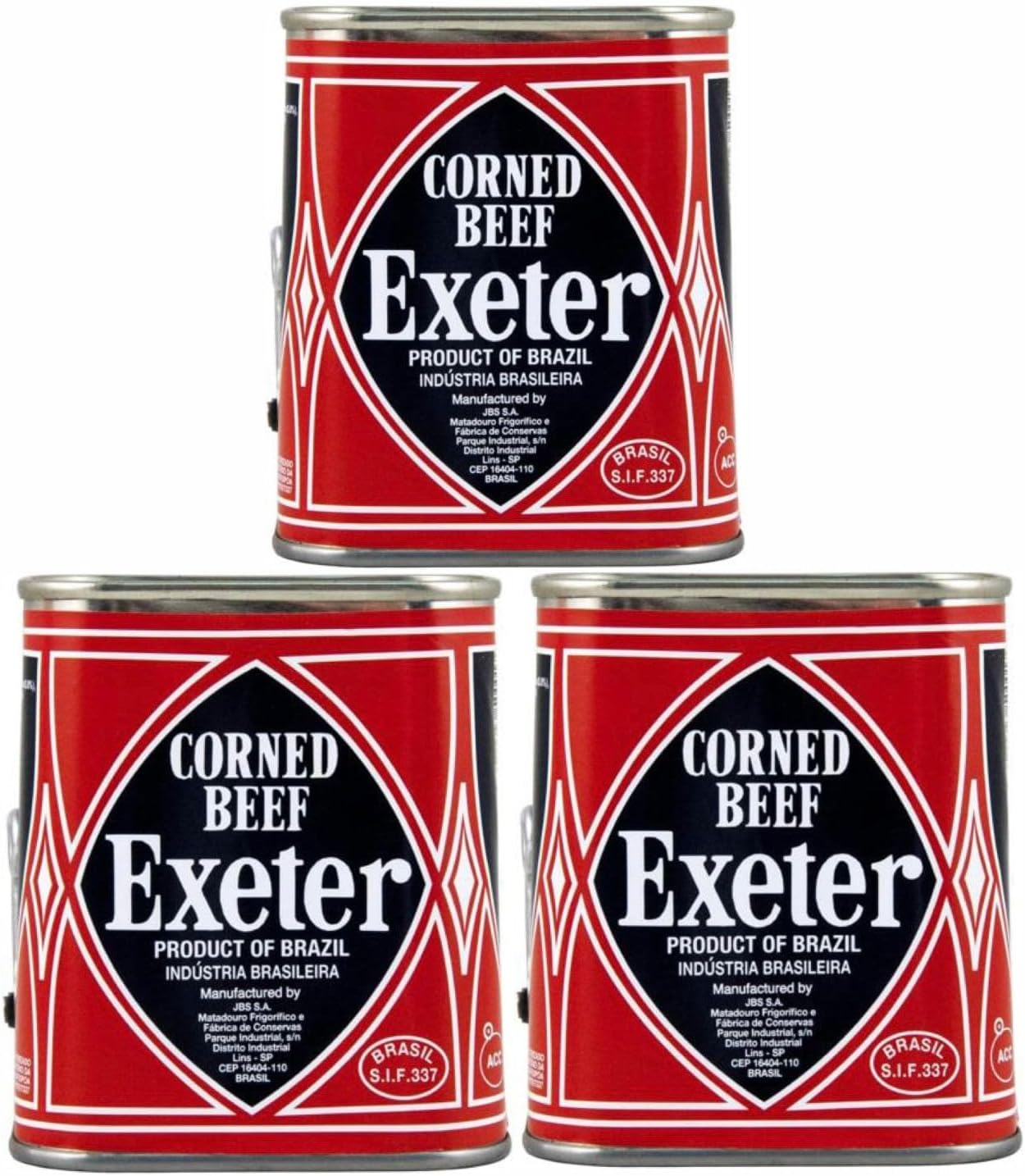 Exeter Corned Beef 340g (Pack of 3) HALAL : Amazon.co.uk: Grocery