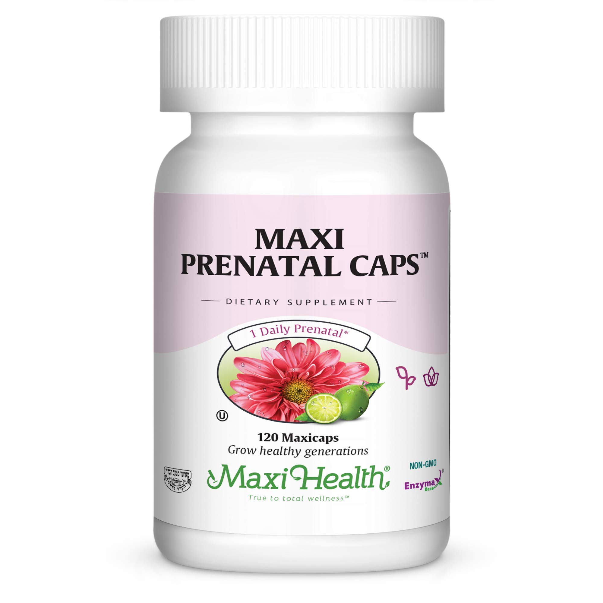 Amazon.com: Maxi Health, Prenatal Caps, 120 Count : Health & Household