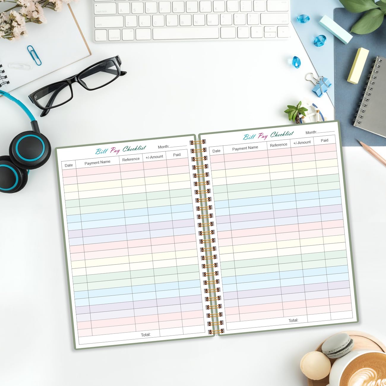 Snapklik.com : Bill Payment Checklist - Monthly Bill Organizer ...