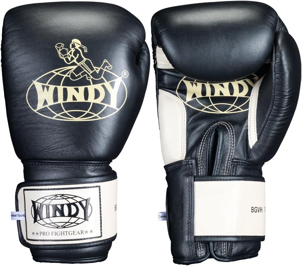 Amazon.com : Windy Heavy Hitter Training Gloves,black/beige : Training ...