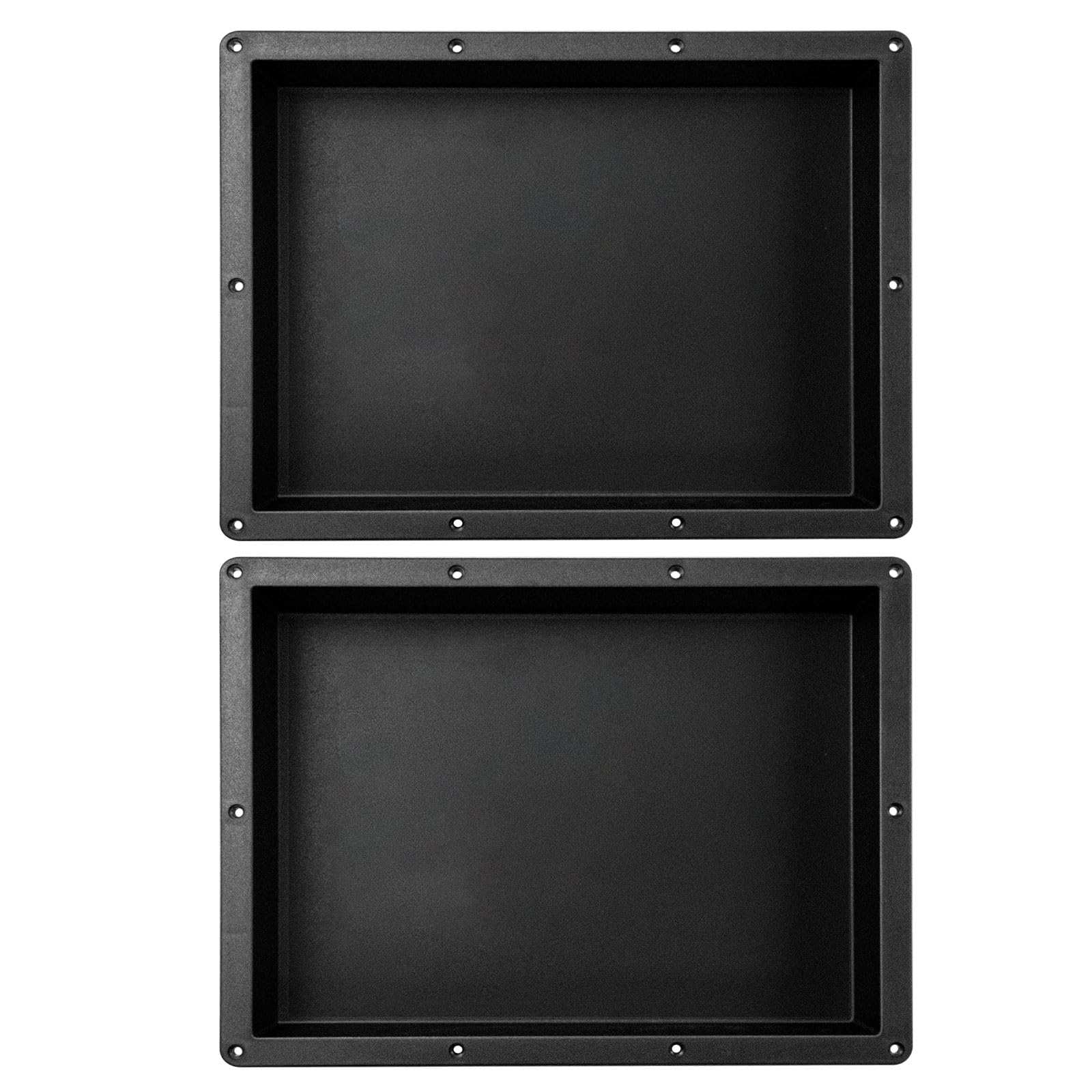 Amazon.com: AUMAYCO 2PC Shower Niche Shower Niche Ready for Tile Black ...