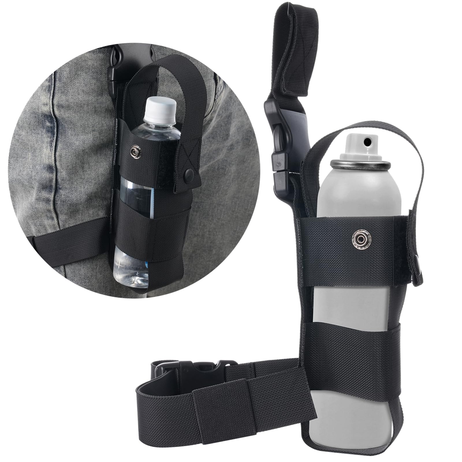 Amazon.com : Nylon Pepper Spray Holder Strap for MK9 (Fit 1lb Pepper ...