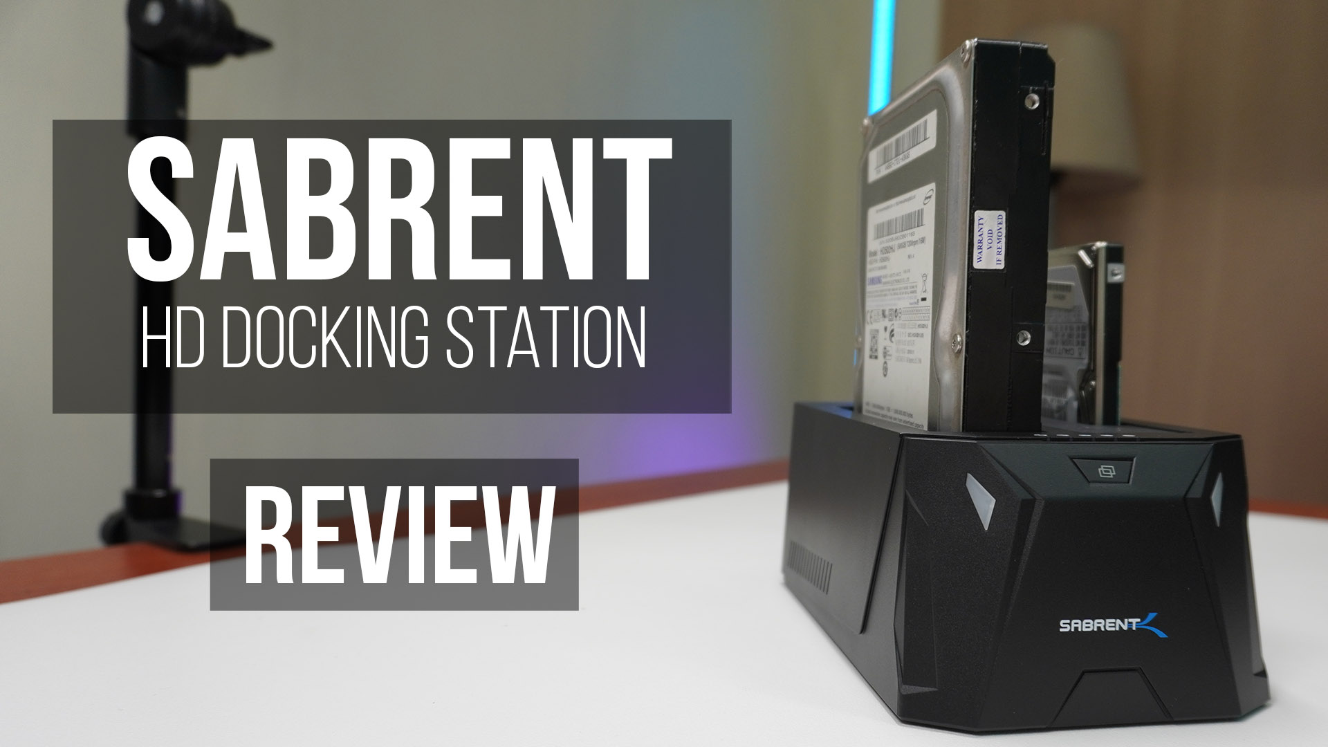 Watch Sabrent HD Docking Station Review on Amazon Live