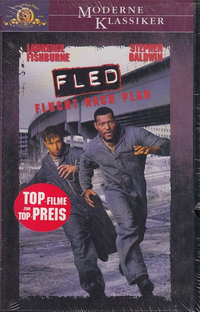 Fled - Flucht nach Plan [VHS] : Baldwin, Stephen, Fishburne, Laurence ...