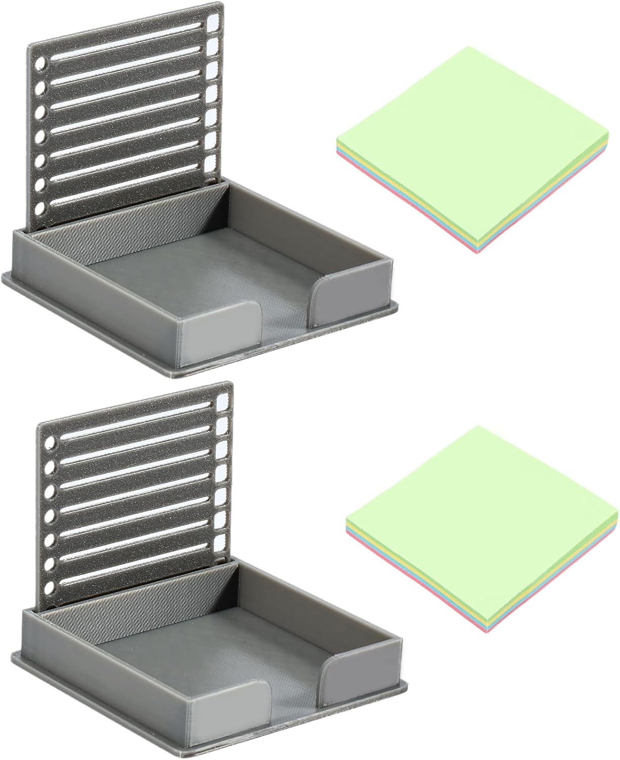 Amazon.com : 2 Pcs Post It Note Template, Sticky Note Holder with ...