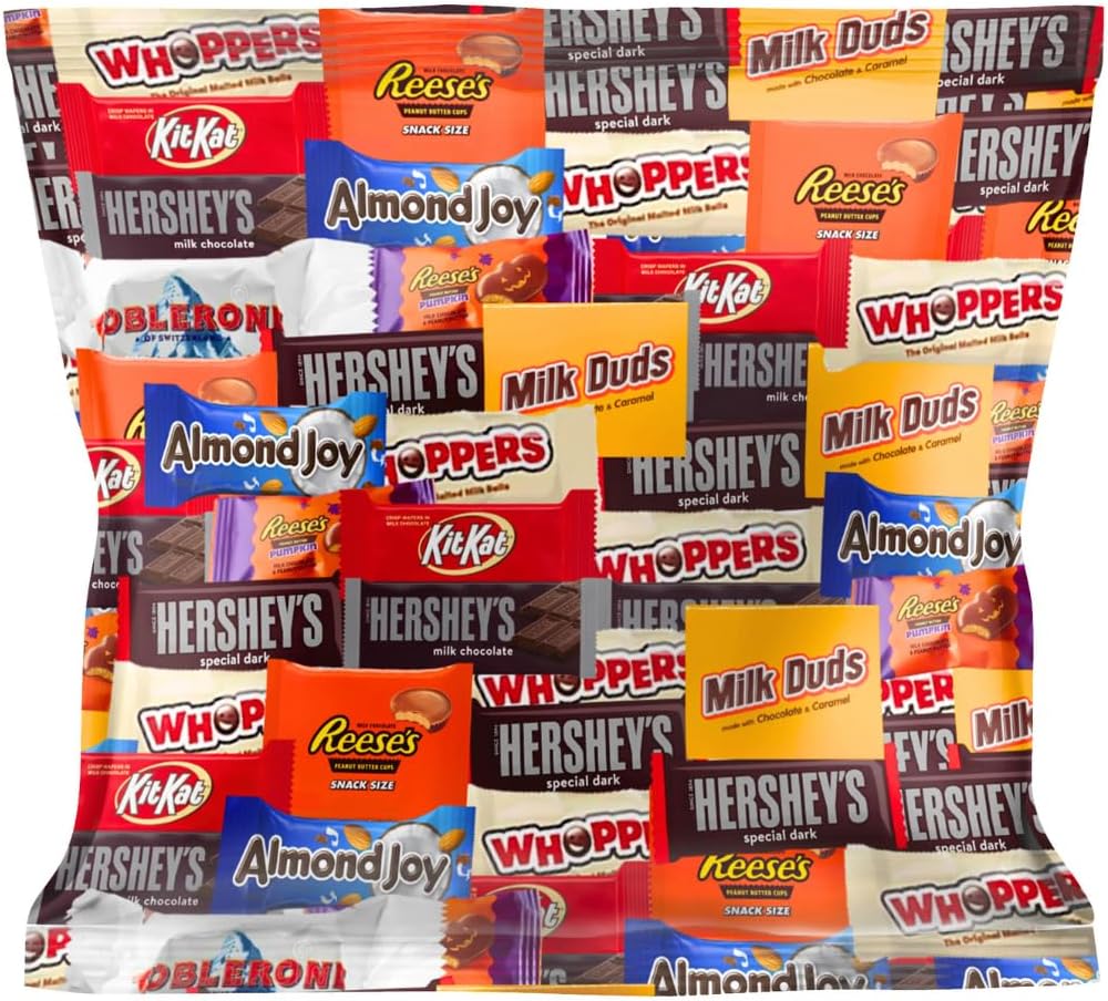 Amazon.com: Variety Pack of Fun Size Chocolate Candy - Individually ...