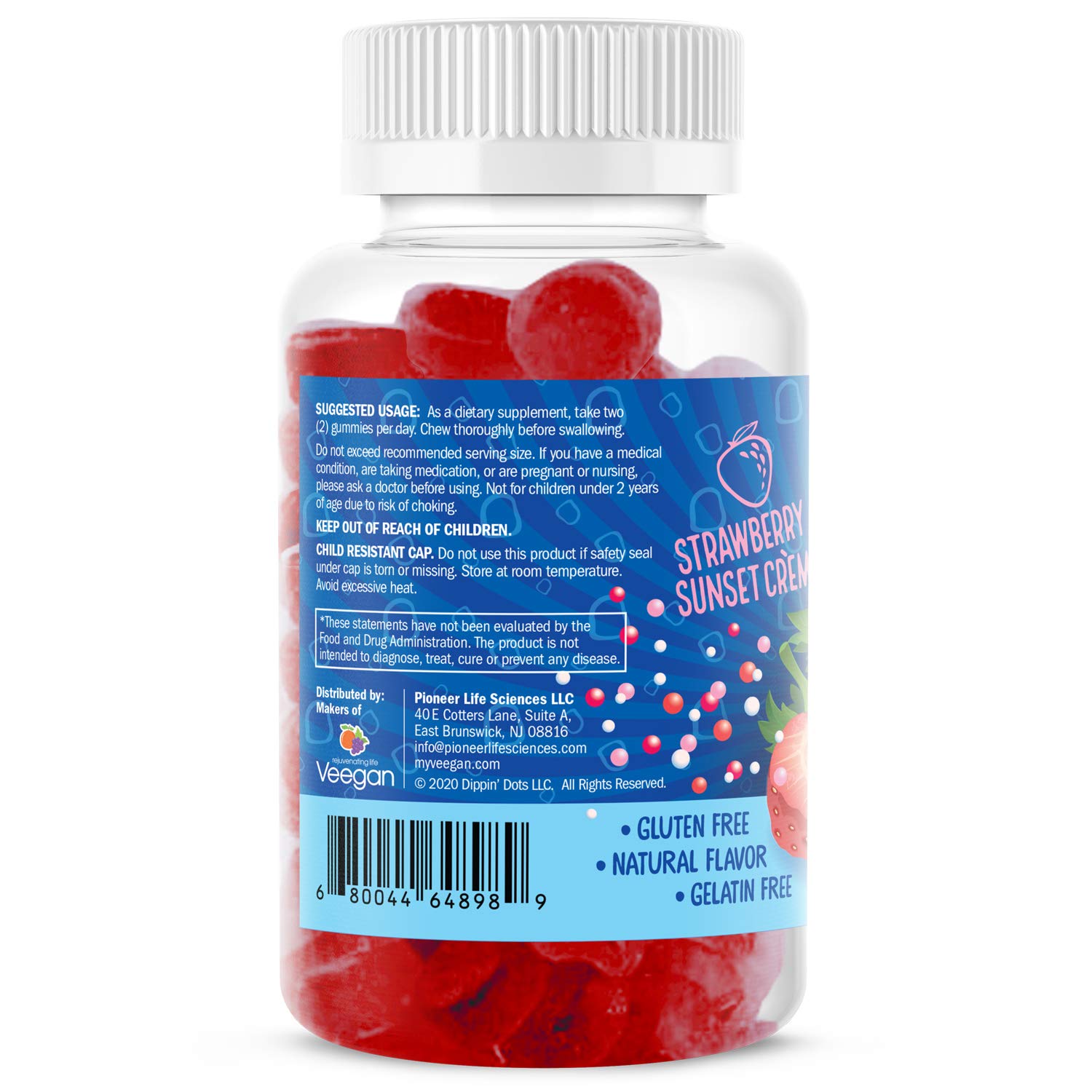 Buy Dippin' Dots - Melatonin Sleep Support Gummies (60 Count ...