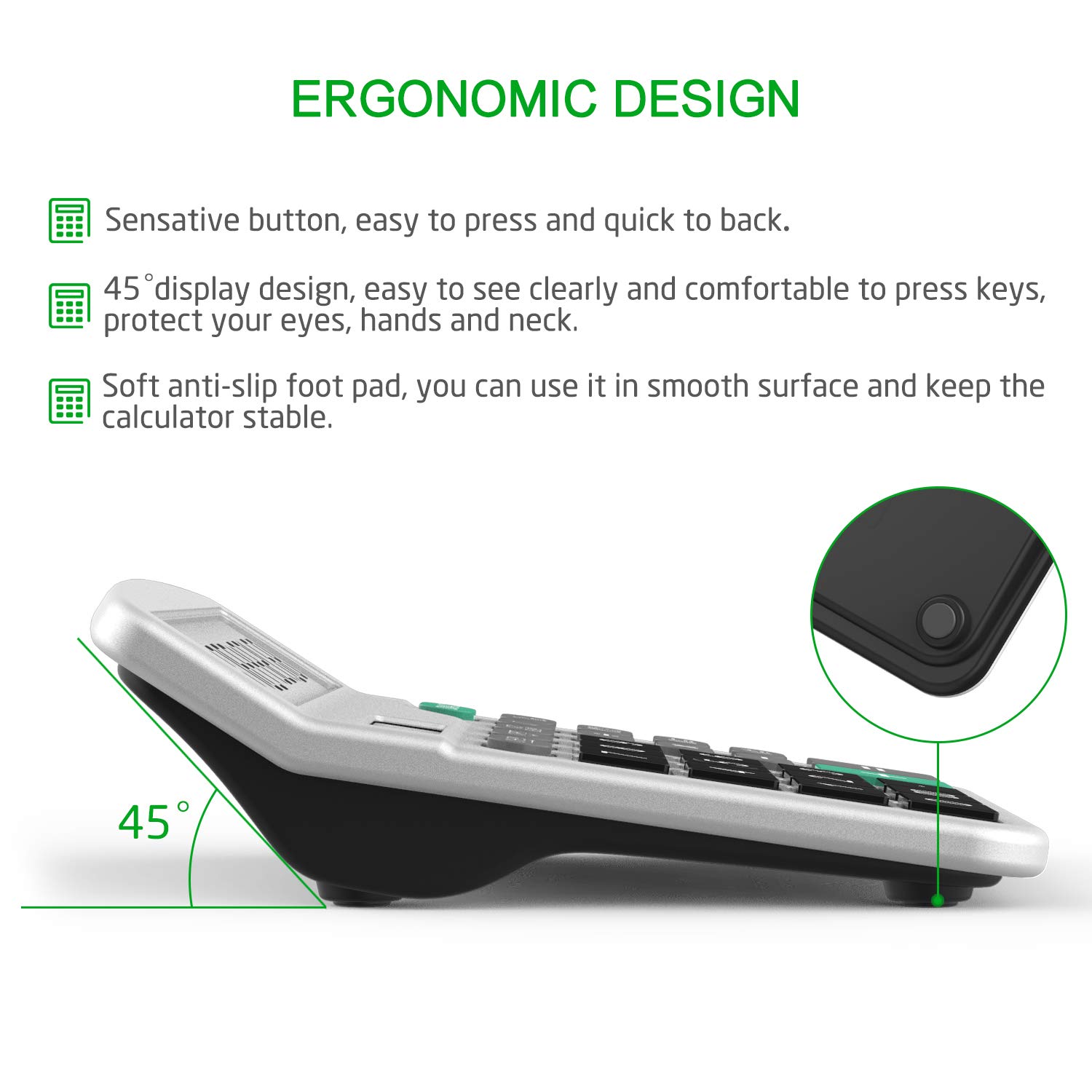 Snapklik.com : Calculator, Splaks Standard Functional Desktop ...