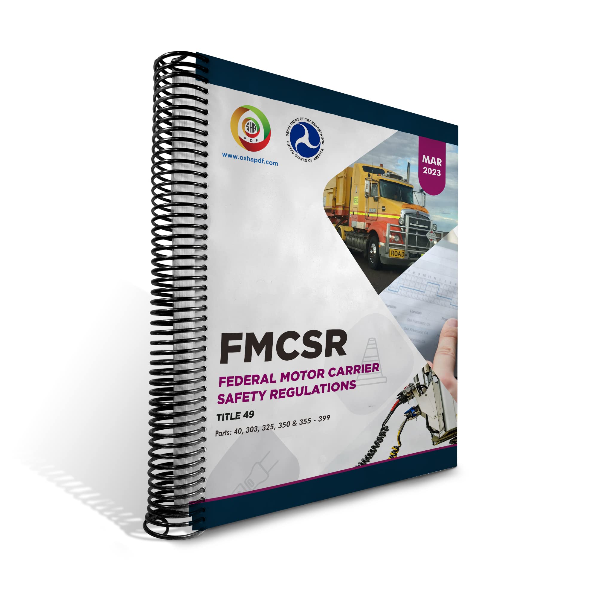 FMCSR Regulations and Guidance March 2023: fmcsa: 9781952160868: Amazon ...