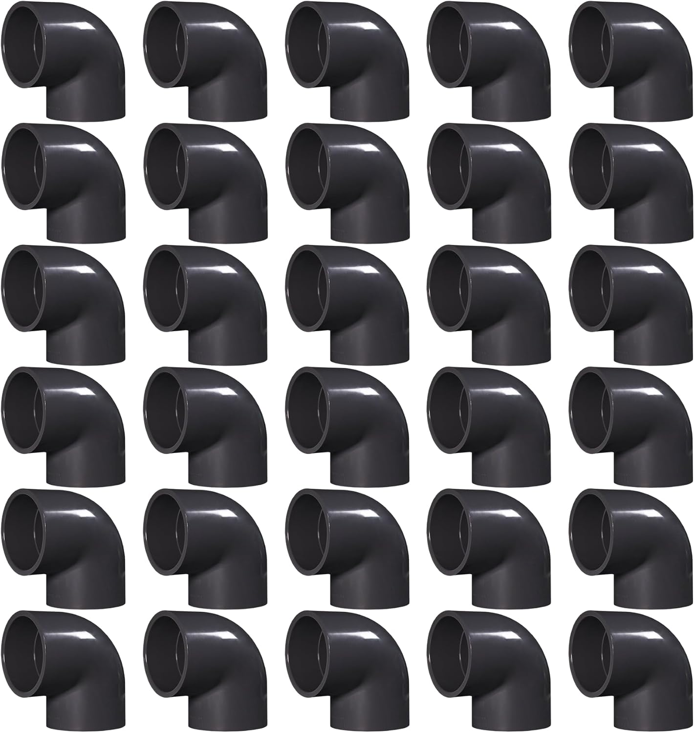 Amazon.com: Lesso America 806 Series - Schedule 80 PVC Fittings (Black ...