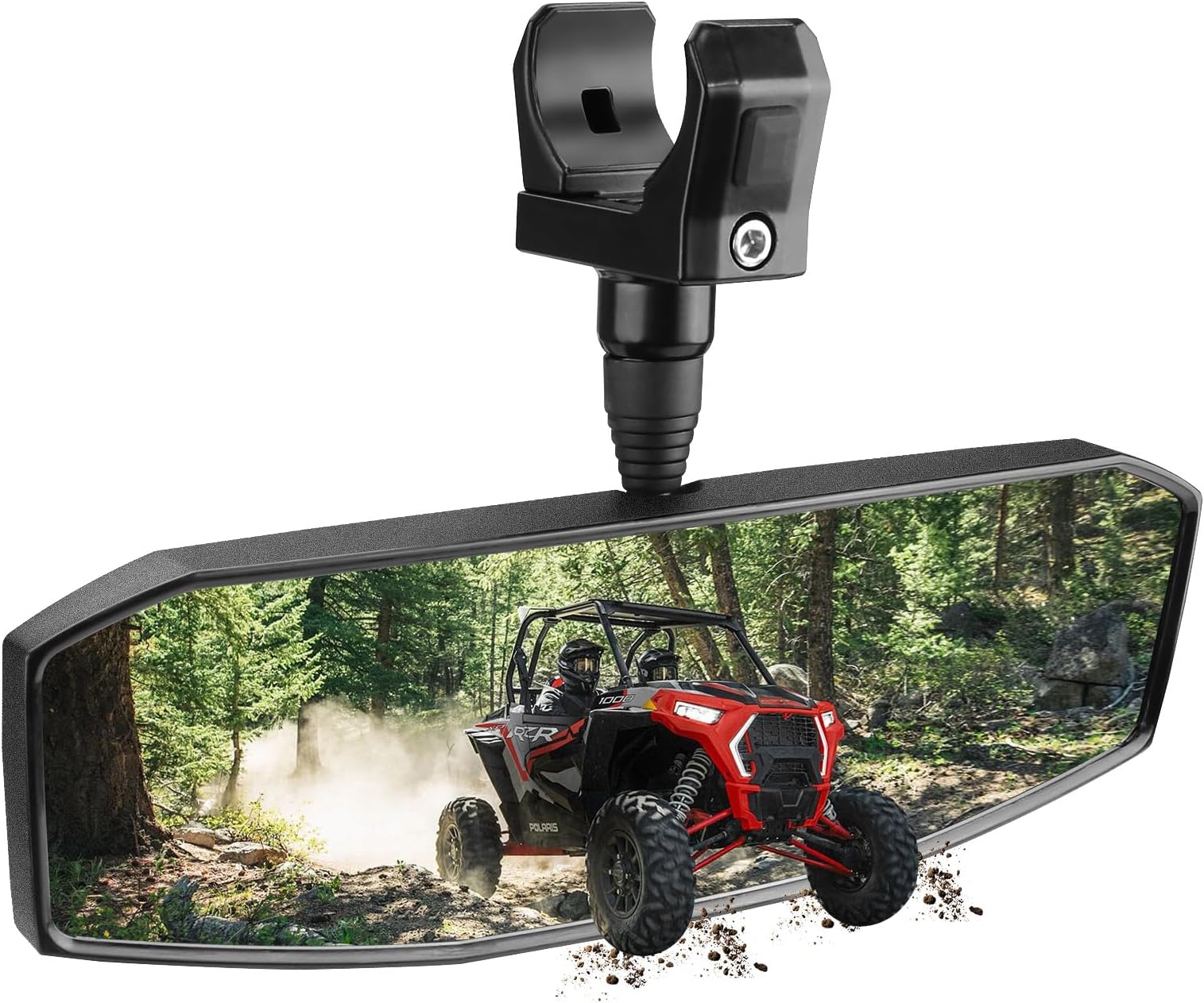 Amazon.com: SHEJISI UTV Rear View Mirror,SXS UTV Mirrors HD,360 ...
