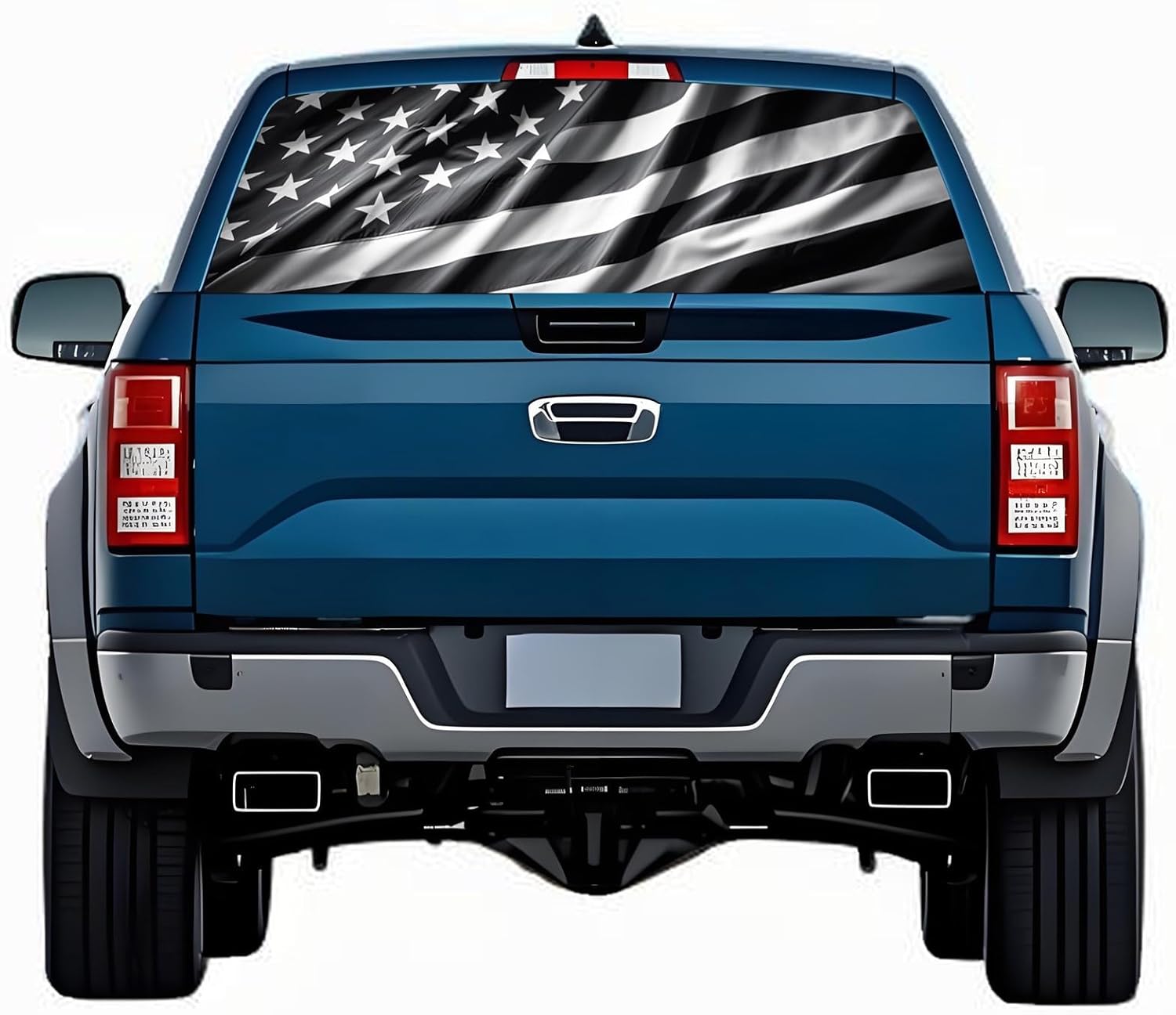 Amazon.com: Tobethay Rear Window Decals for Trucks - 65x17.3 in Back ...