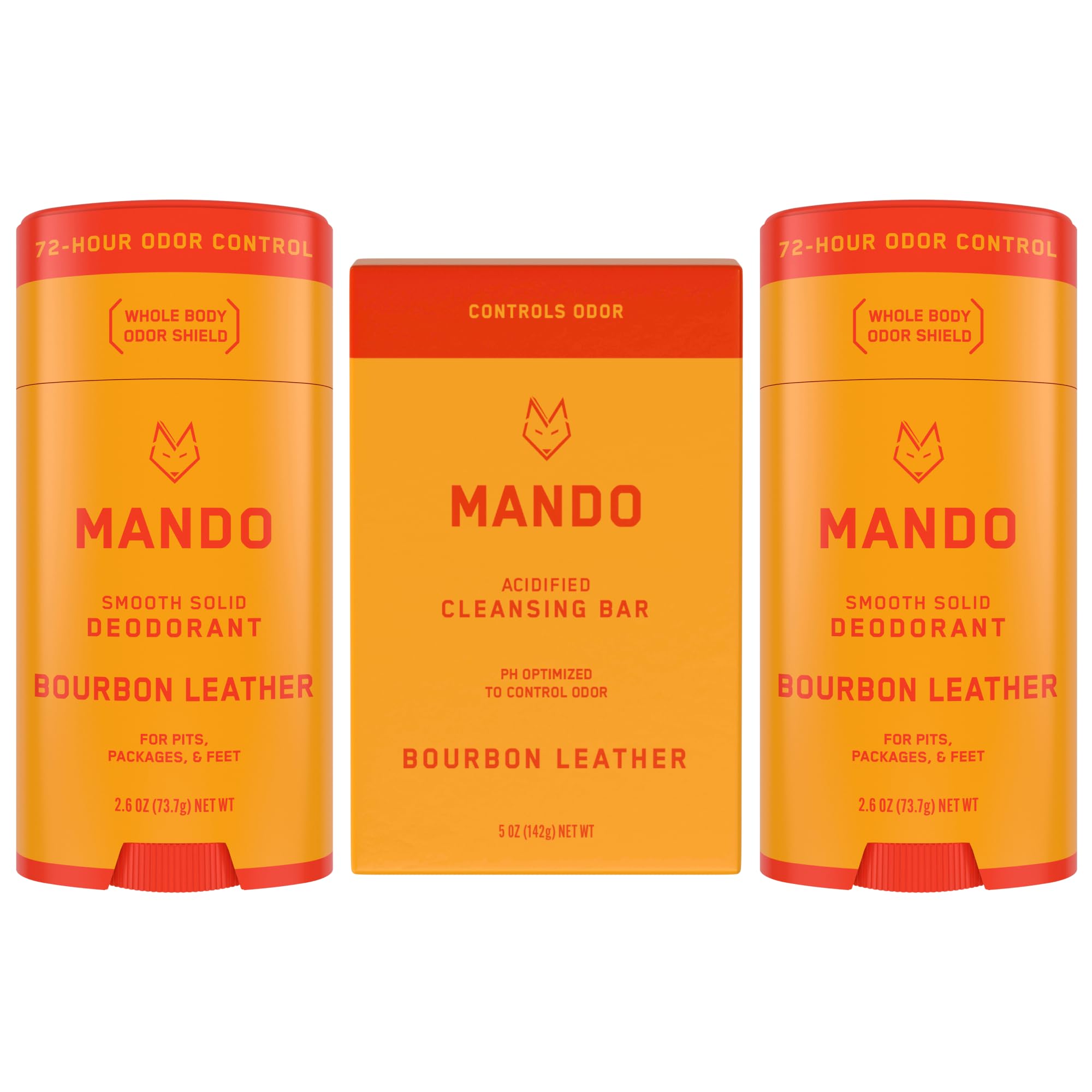 Amazon.com : Mando Whole Body Deodorant For Men - Smooth Solid Stick ...