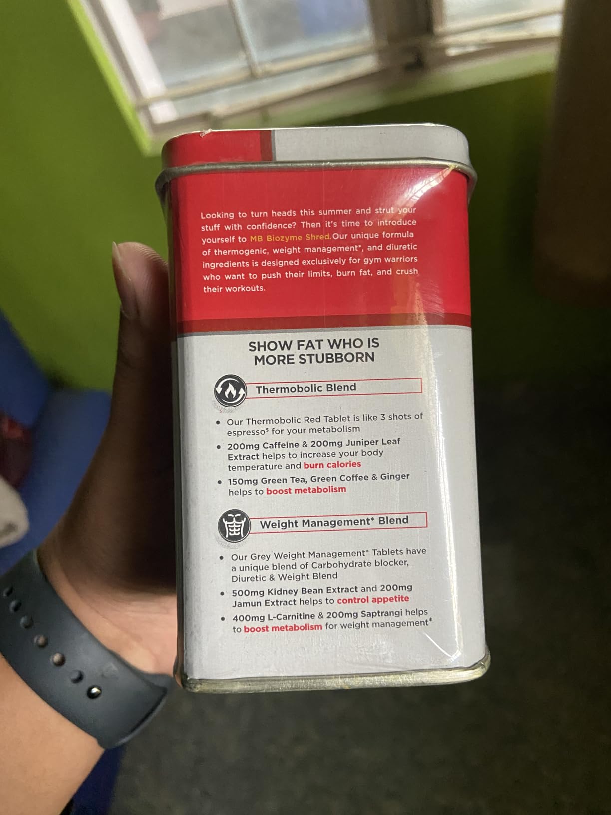 MuscleBlaze Biozyme Shred, 90 Tablets, with Thermogenic, Metabolism ...