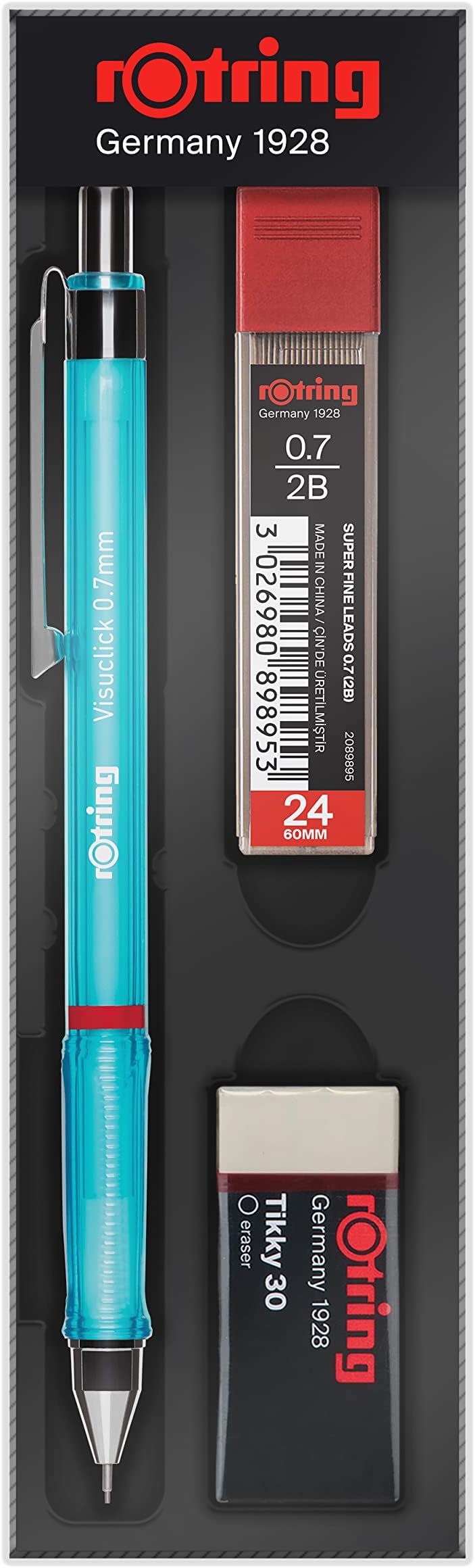 Amazon.com: Rotring Visuclick School Pencils Set of 3, Tip Pen 0.7 mm ...