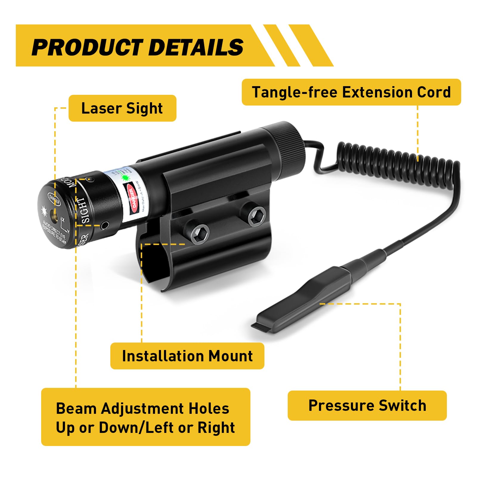 Snapklik.com : Tyseam BugSalt Laser Beam Sight Compatible For Fly Salt ...