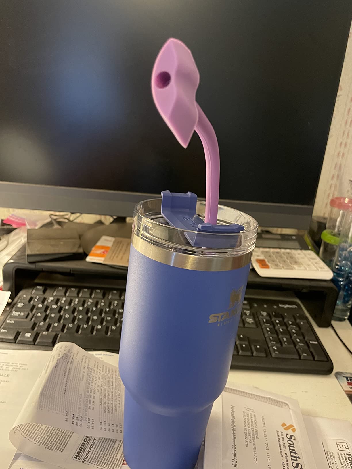 Amazon.com: LipSip. Sip from a straw without pursing your lips to help ...