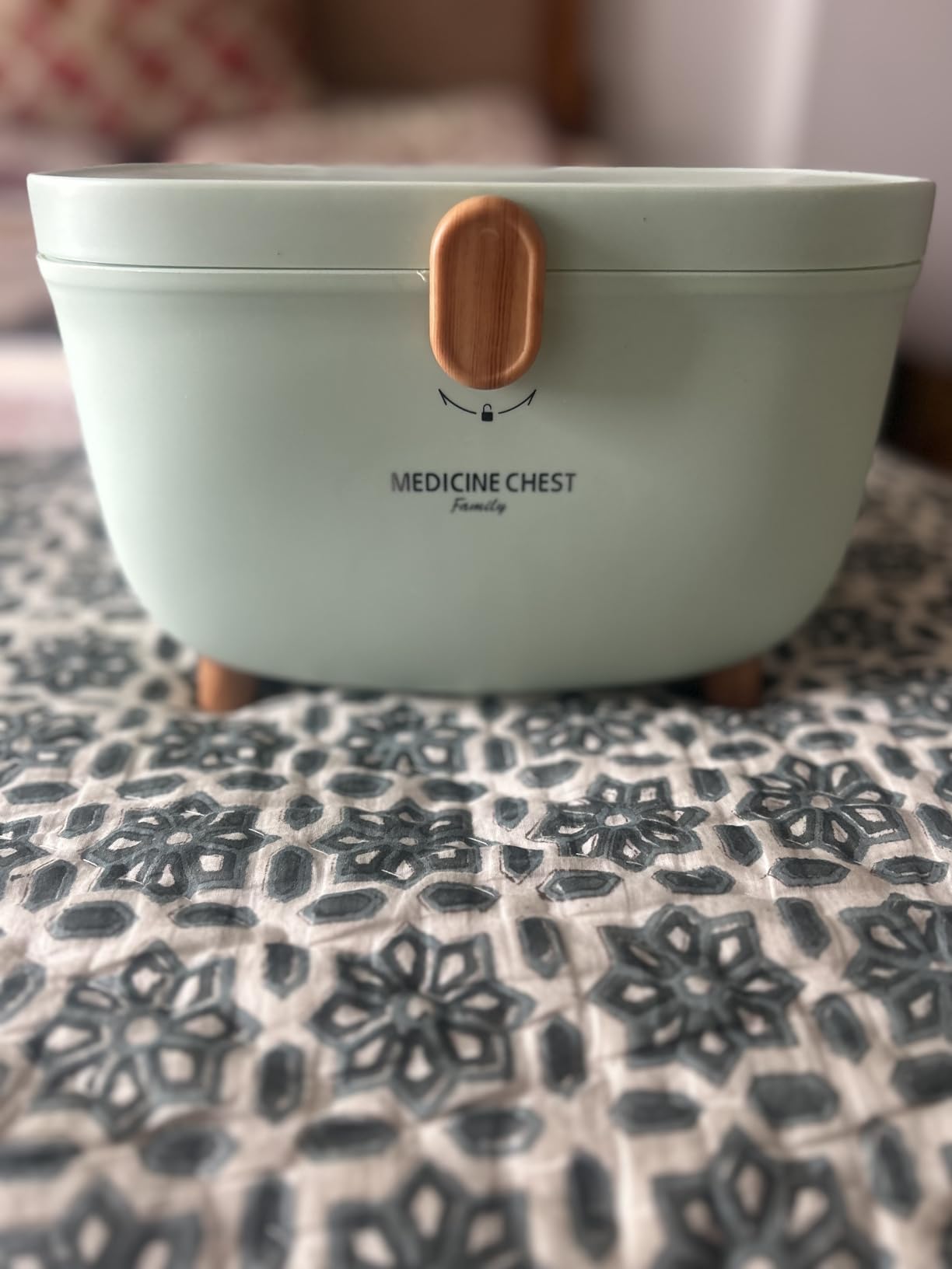 JUMIX First Aid Box, Medicine Box, Stylish, Large Capacity, 2 Layers ...