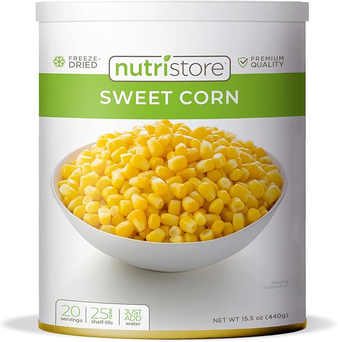 Amazon.com: Nutristore Freeze Dried Corn | Premium Quality Vegetables ...