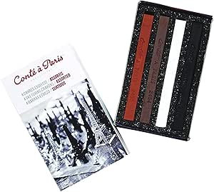 Amazon.com: 6-Pack - Conte Crayon Match Box- Set of 4 Colors Each ...