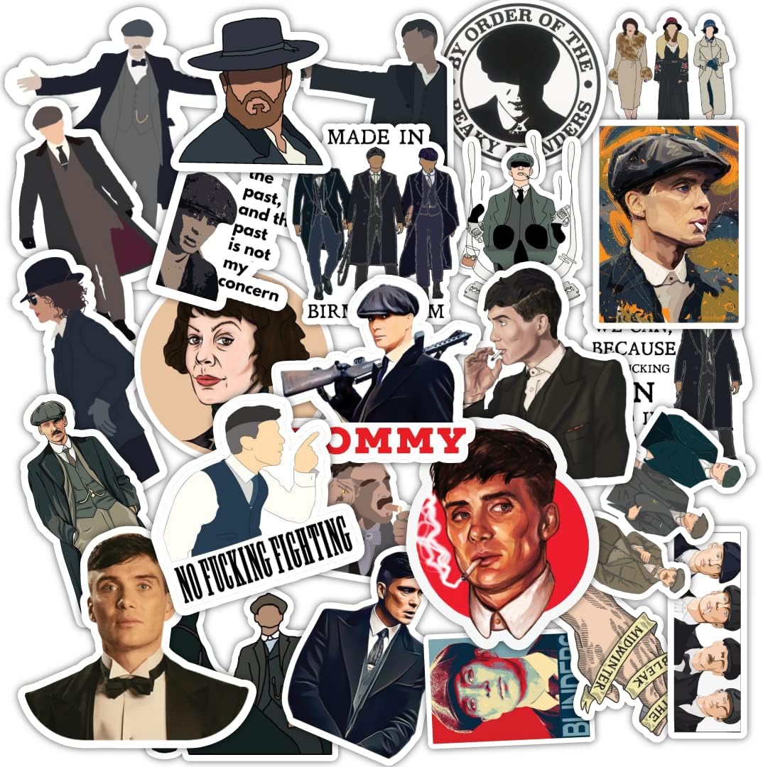Careflection Peaky Blinders Series Stickers - Vinyl Stickers Perfect ...
