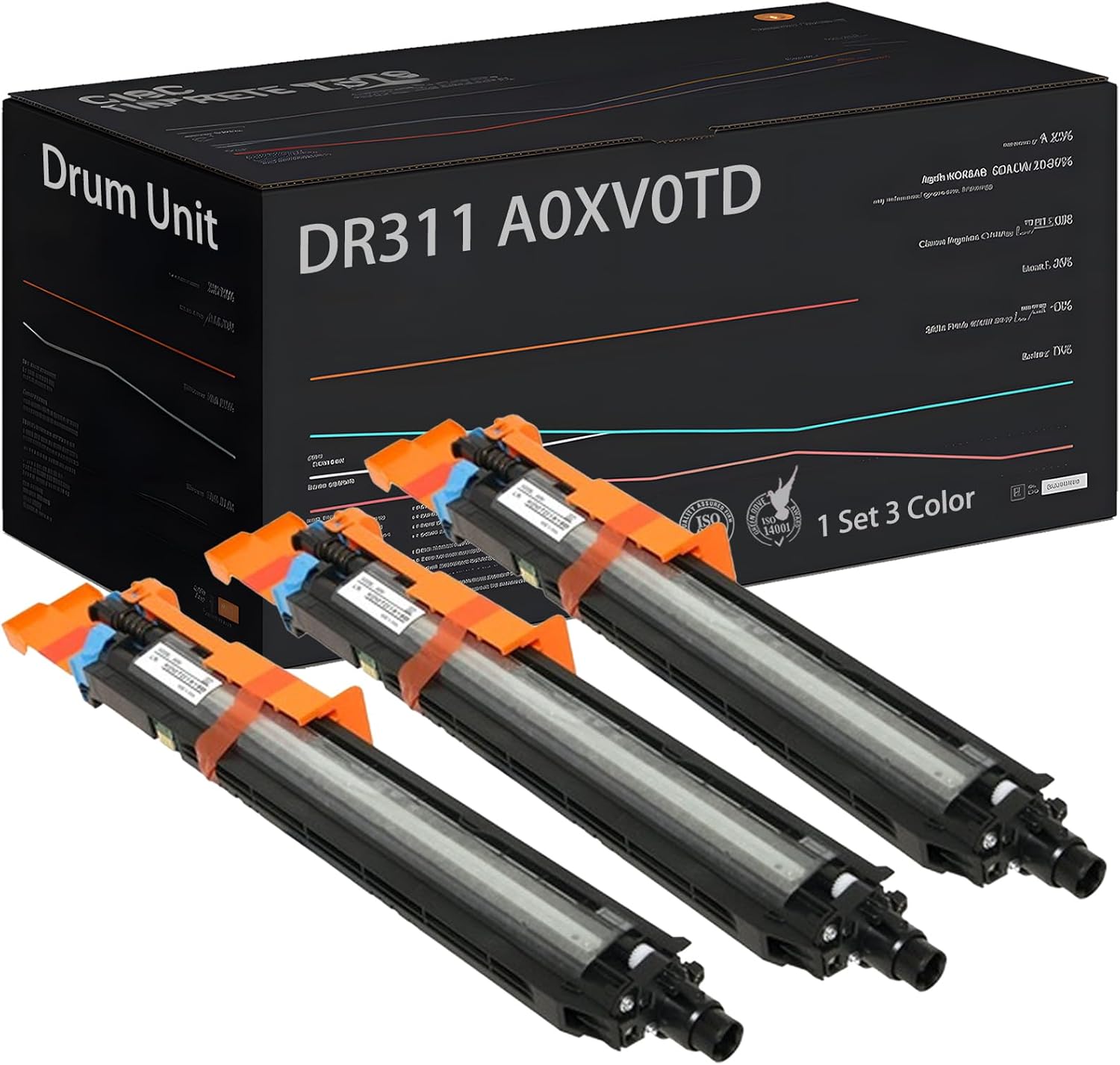 Amazon.com : DR-311 DR311 A0XV-0TD A0XV0TD DR311C Color Drum Unit ...