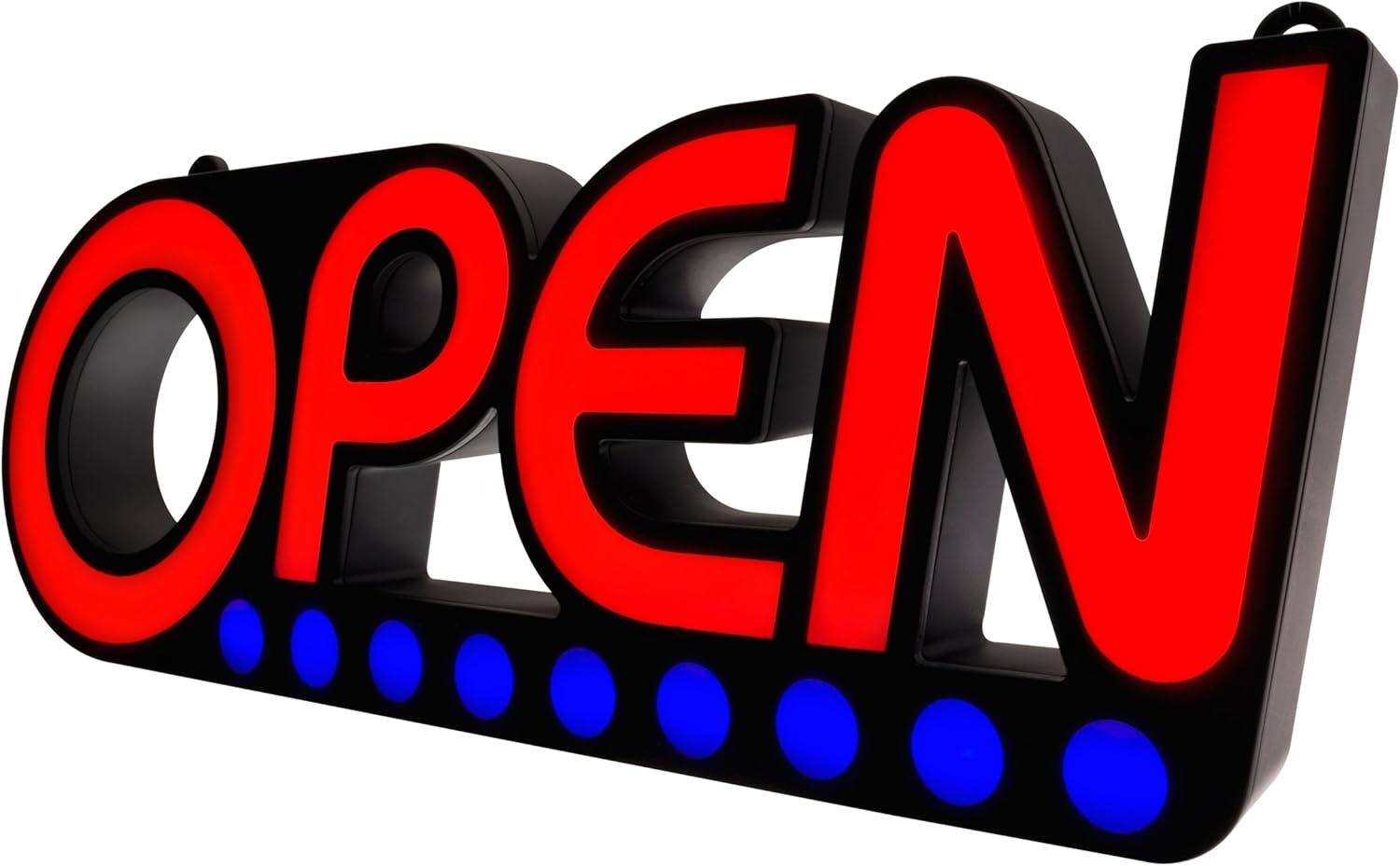 Lithonia Lighting SGNOPN LED Open Sign, 10 watts, Red and Blue - Led ...