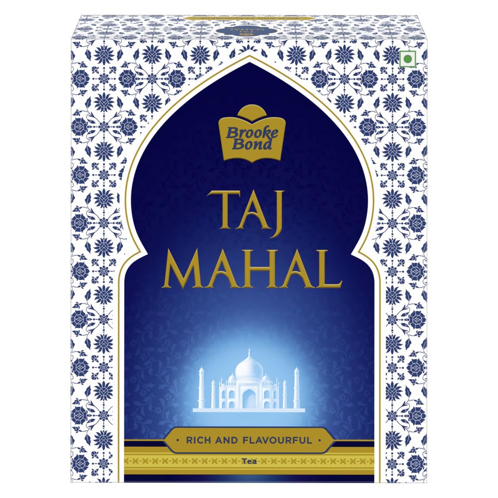 Taj Mahal South Tea 1 kg Pack, Rich and Flavourful Chai - Premium Blend ...