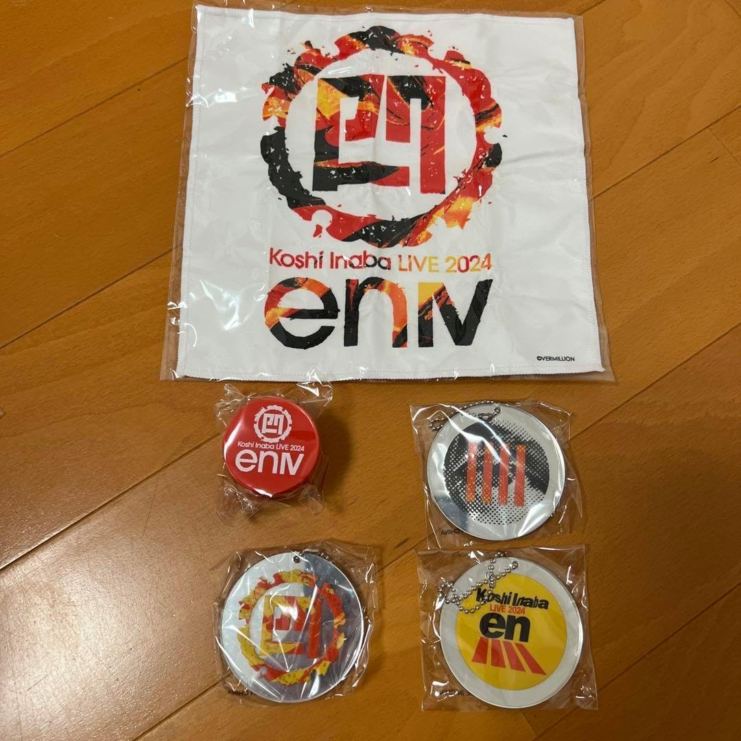 Amazon.co.jp: 稲葉浩志 Koshi Inaba LIVE 2024 enⅣ ガチャ 5点 : おもちゃ