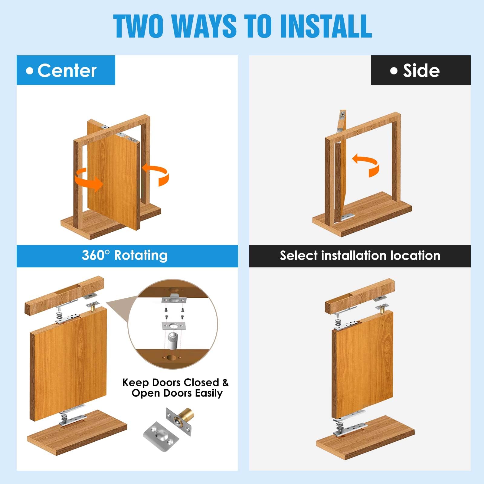 Snapklik.com : Lipshome Pivot Hinge System - Invisible Hinge For Max ...