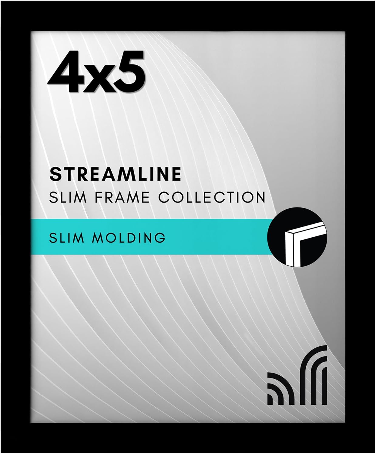 Amazon.com - Americanflat 4x5 Picture Frame with Shatter-Resistant ...