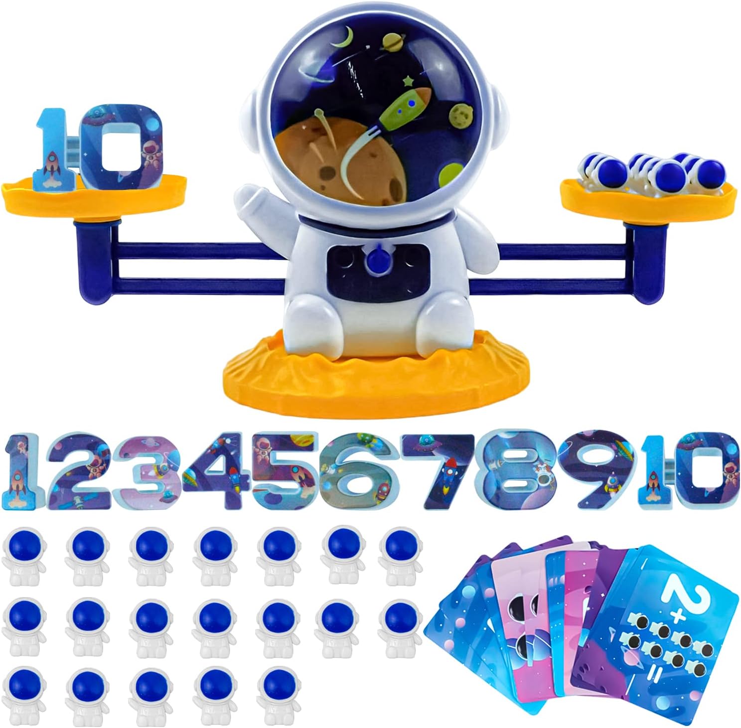 Balance Counting Cool Math Game for Kids - STEM Toys for 3 4 5 6 Year ...