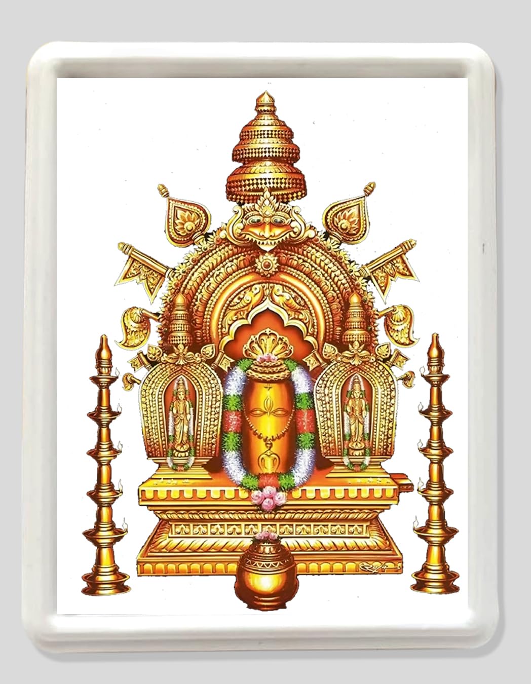 Buy Vils Dharmasthala Lord Shri Manjunatha Swamy/Lord Shiva Divine Holy ...
