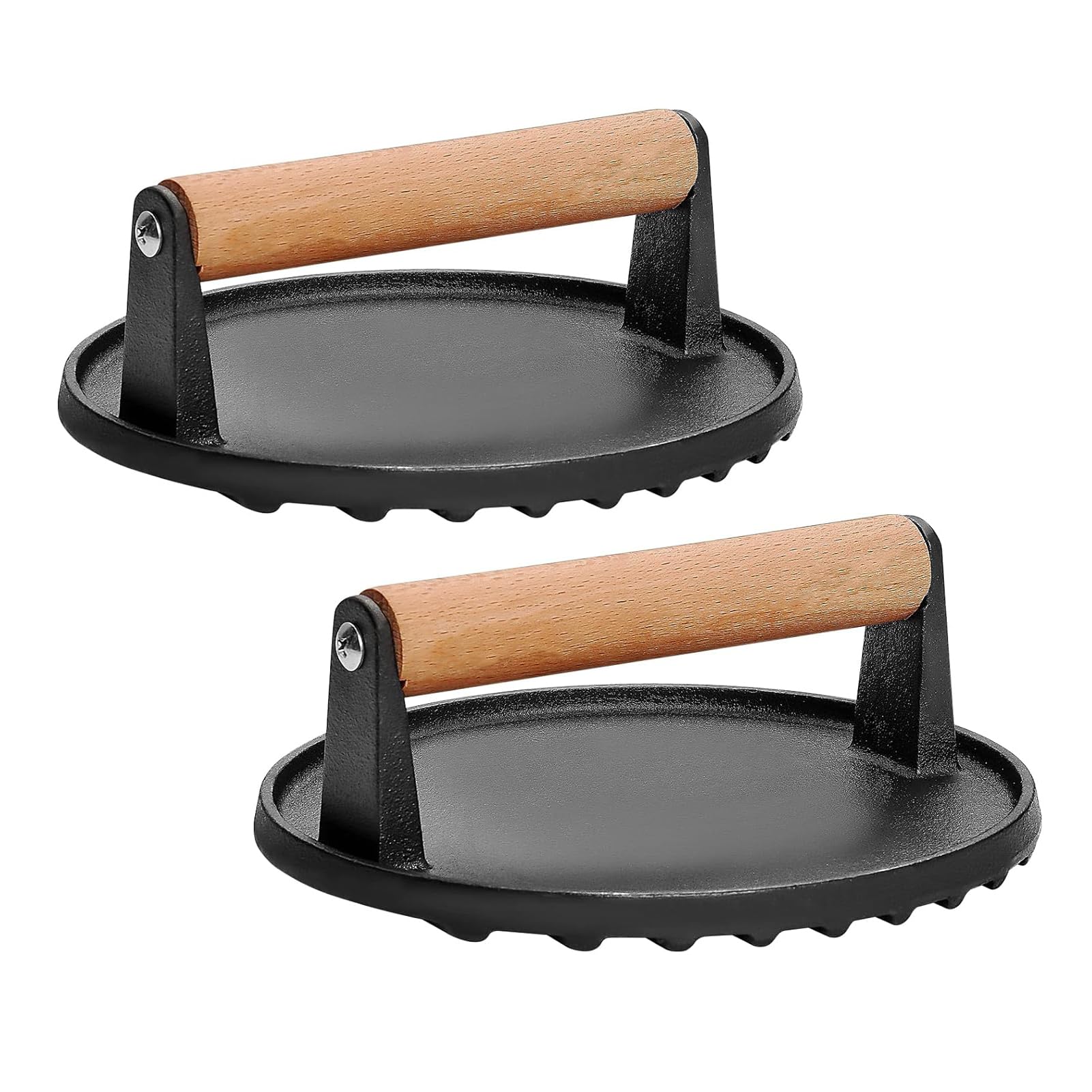 Snapklik.com : Quantfire 2 Pack Burger Press 7" Round, Smash Burger ...