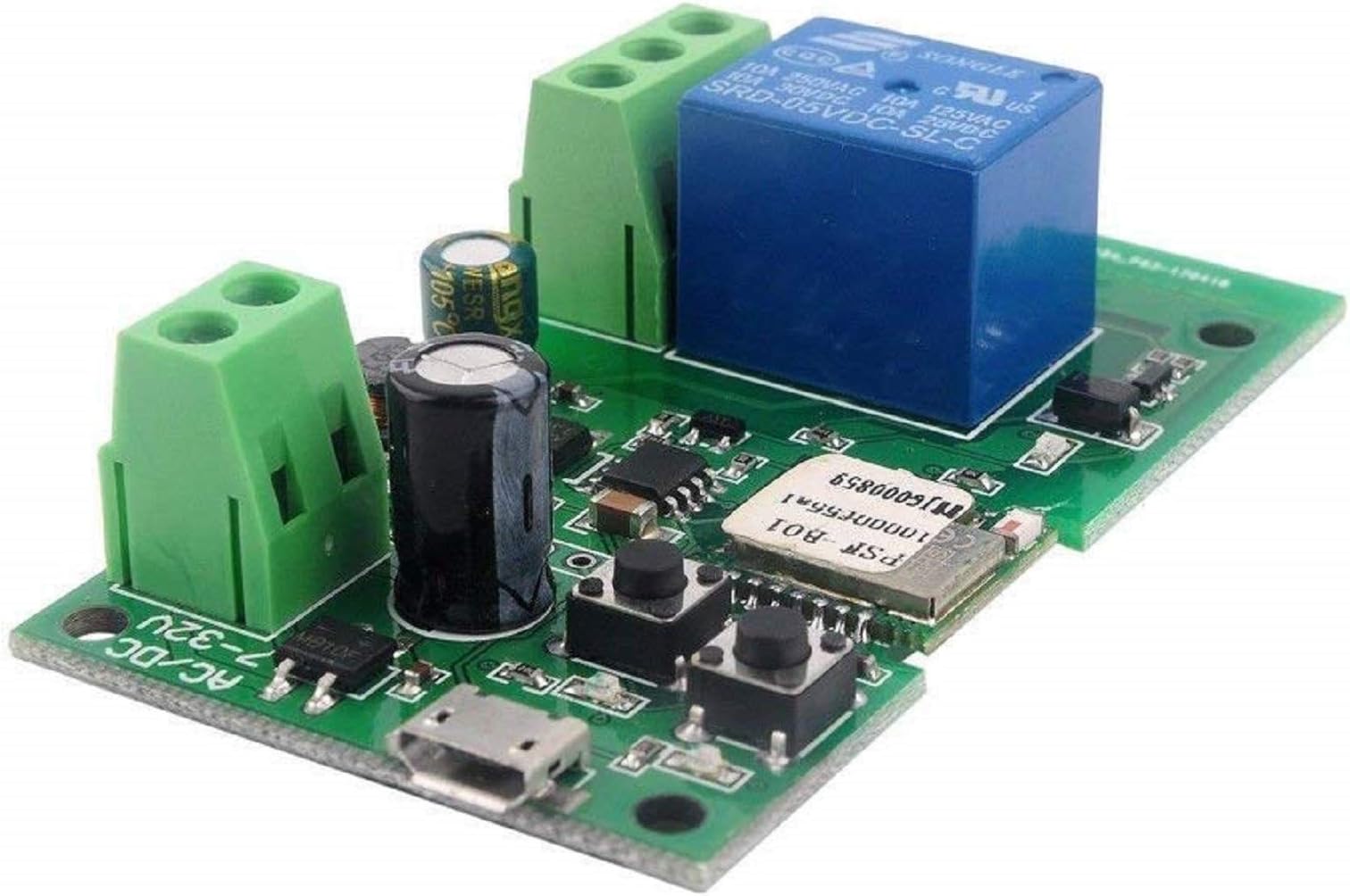 DIY 5V 12V Inching/Self-Locking WiFi Switch Module (12) : Amazon.in ...