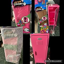 Amazon.com: Schylling Girl Talk Locker - Customizable Miniature Metal ...