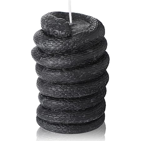 Amazon.com: Coume Snake Candle Decorative Aesthetic Candles Horror Goth ...